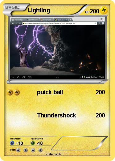 Pokémon Lighting 698 698 - puick ball - My Pokemon Card