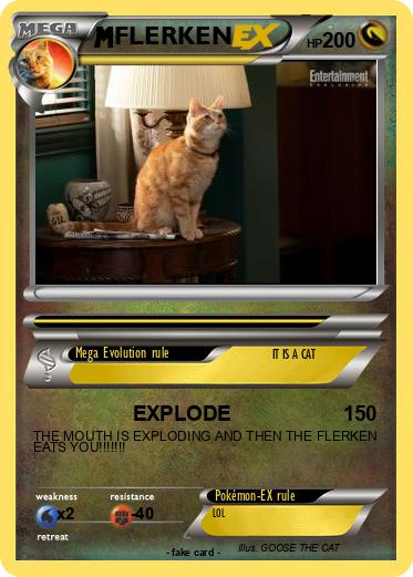Pokémon FLERKEN 1 1 - EXPLODE - My Pokemon Card