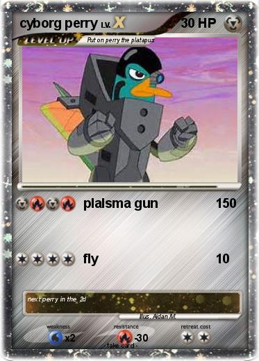 Pokémon cyborg perry 1 1 - plalsma gun - My Pokemon Card