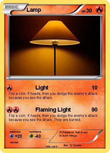 Pokémon Lamp 29 29 - Light - My Pokemon Card