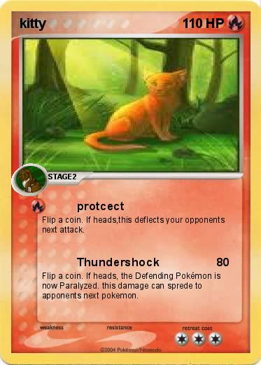 Pokémon kitty 100 100 - protcect - My Pokemon Card