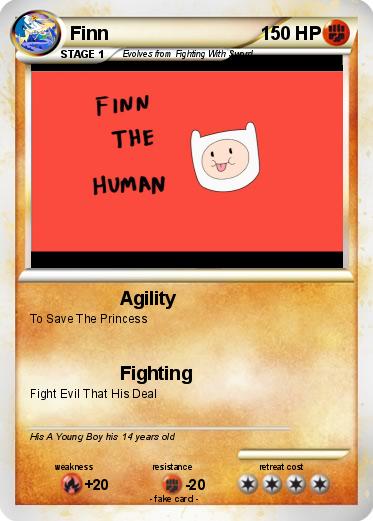 Pokémon Finn 1074 1074 - Agility - My Pokemon Card