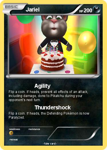 Pokémon Jariel 1 1 - Agility - My Pokemon Card