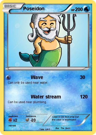 Pokémon Poseidon 703 703 - Wave - My Pokemon Card