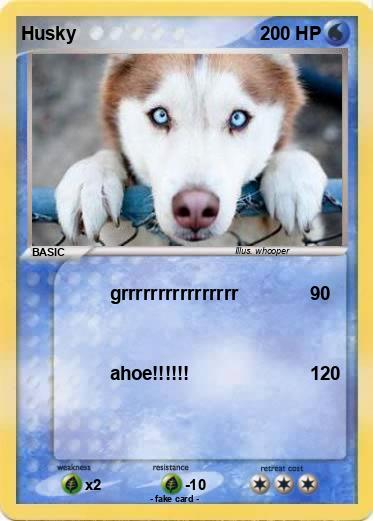 Pokémon Husky 764 764 - grrrrrrrrrrrrrrrr - My Pokemon Card