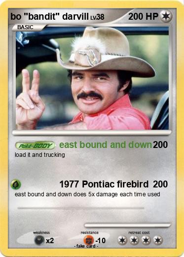Pokémon bo bandit darvill - east bound and down - My Pokemon Card