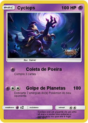 Pokémon Cyclops 148 148 - Coleta de Poeira - My Pokemon Card