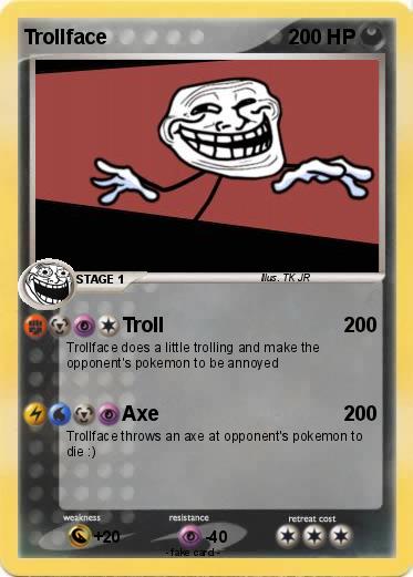 Pokémon Trollface 847 847 - Troll - My Pokemon Card