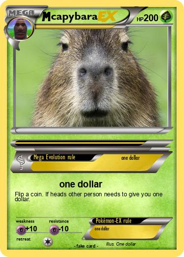 Pokémon capybara 178 178 - one dollar - My Pokemon Card