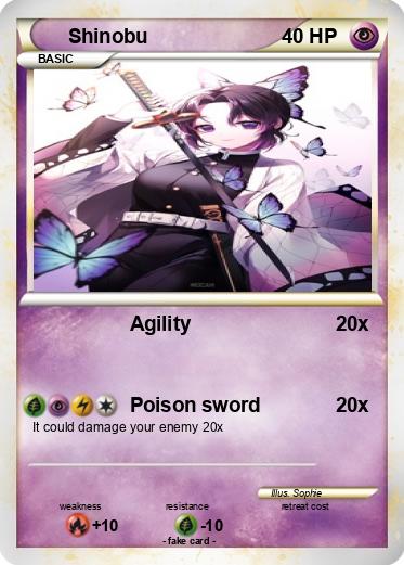 Pokémon Shinobu 12 12 - Agility - My Pokemon Card