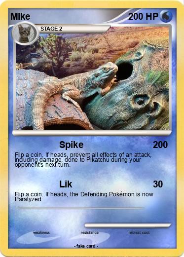 Pokémon Mike 1418 1418 - Spike - My Pokemon Card