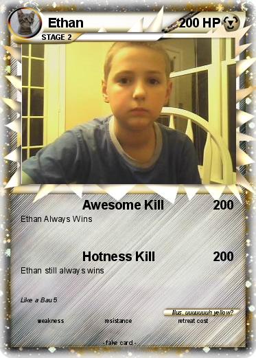 Pokémon Ethan 375 375 - Awesome Kill - My Pokemon Card