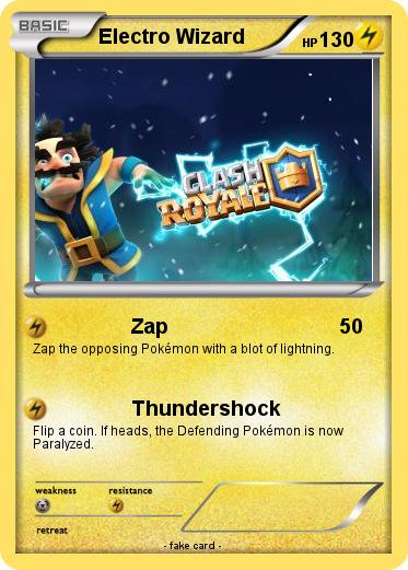 Pokémon Electro Wizard 4 4 - Zap - My Pokemon Card