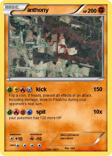 Pokémon anthony 1100 1100 - kick - My Pokemon Card