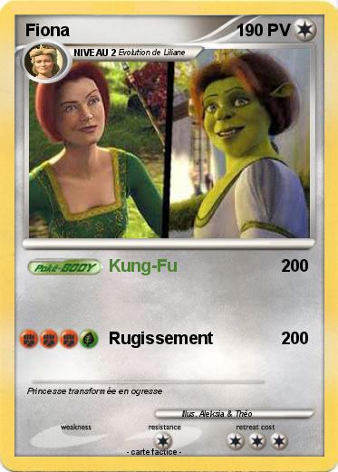 Pokémon Fiona 127 127 - Kung-Fu - Ma carte Pokémon