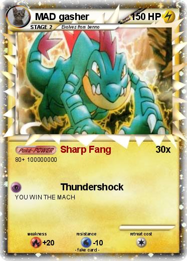 Pokémon MAD gasher 2 2 - Sharp Fang - My Pokemon Card