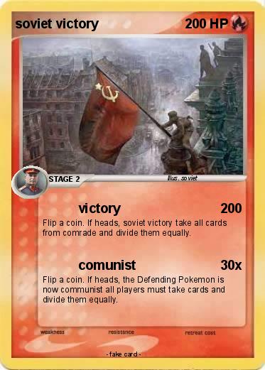 Pokémon soviet victory - victory - My Pokemon Card