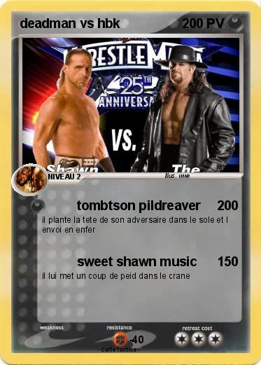Pokémon deadman vs hbk - tombtson pildreaver - Ma carte Pokémon