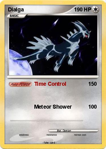 Pokémon Dialga 6158 6158 - Time Control - My Pokemon Card