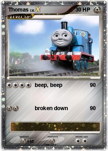 Pokémon Thomas 877 877 - beep, beep - My Pokemon Card