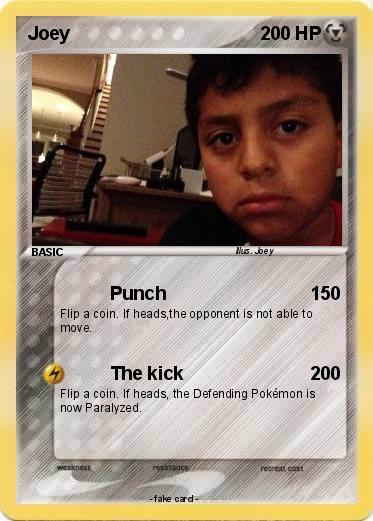 Pokémon Joey 623 623 - Punch - My Pokemon Card