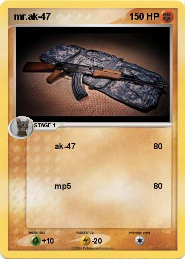 Pokémon mr ak 47 1 1 - ak-47 - My Pokemon Card