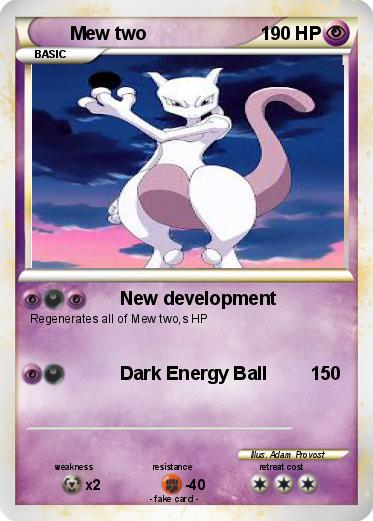 Pokémon Mew two 182 182 - New development - My Pokemon Card