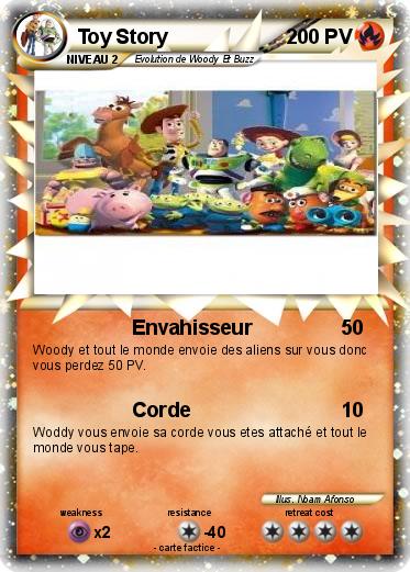 Pokémon Toy Story 26 26 - Envahisseur - Ma carte Pokémon