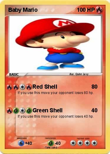 Pokémon Baby Mario 151 151 - Red Shell - My Pokemon Card