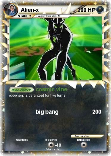 Pokémon Alien x 47 47 - cosmic vine - My Pokemon Card