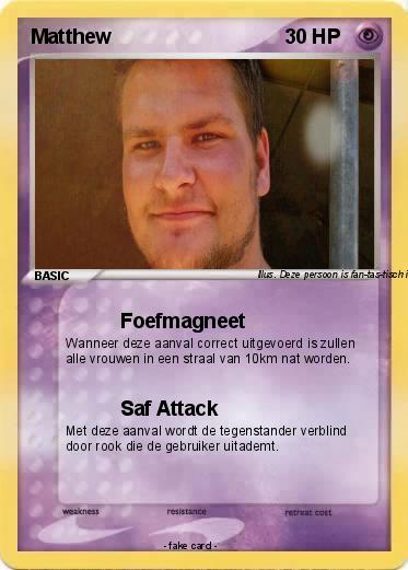 Pokémon Matthew 653 653 - Foefmagneet - My Pokemon Card