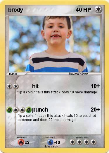 Pokémon brody 83 83 - hit - My Pokemon Card