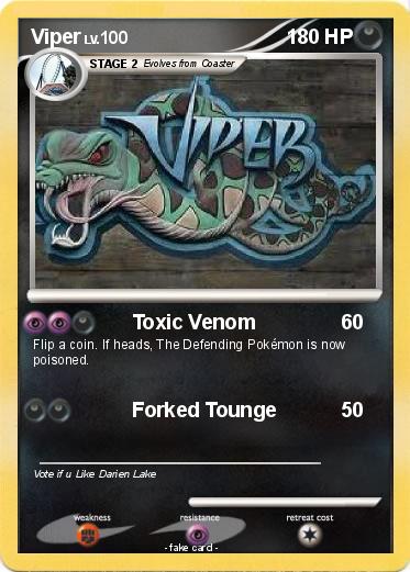 Pokémon Viper 137 137 - Toxic Venom - My Pokemon Card