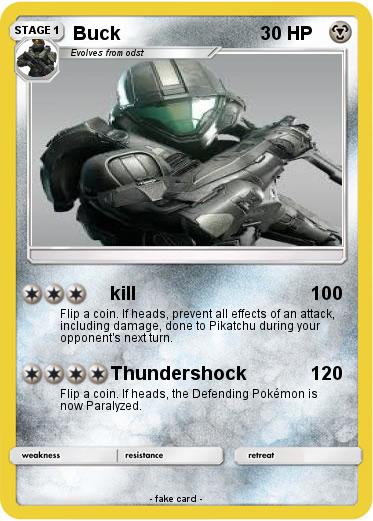 Pokémon Buck 140 140 - kill - My Pokemon Card