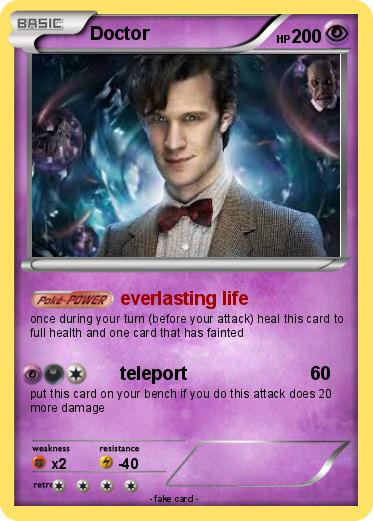 Pokémon Doctor 537 537 - everlasting life - My Pokemon Card