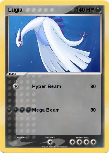 Pokémon Lugia 1257 1257 - Hyper Beam - My Pokemon Card