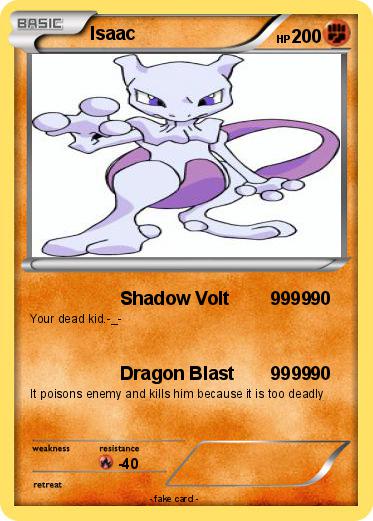 Pokémon Isaac 343 343 - Shadow Volt 9999 - My Pokemon Card