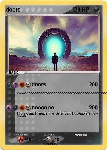 Pokémon doors 16 16 - doors - My Pokemon Card