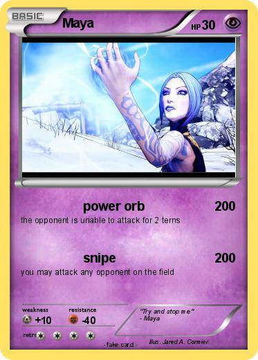 Pokémon Maya 154 154 - power orb - My Pokemon Card