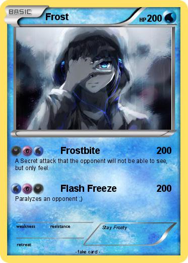 Pokémon Frost 257 257 - Frostbite - My Pokemon Card