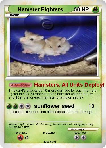Pokémon Hamster Fighters - Hamsters, All Units Deploy! - My Pokemon Card