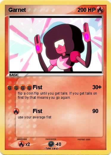Pokémon Garnet 80 80 - Fist - My Pokemon Card