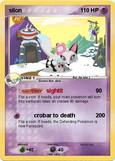 Pokémon silon - sightit - My Pokemon Card