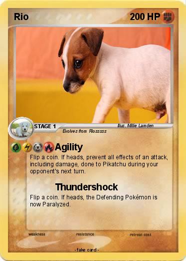 Pokémon Rio 97 97 - Agility - My Pokemon Card