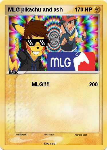 Pokémon MLG pikachu and ash - MLG!!!! - My Pokemon Card