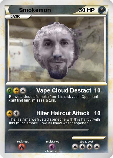 Pokémon Smokemon 3 3 - Vape Cloud Destact - My Pokemon Card
