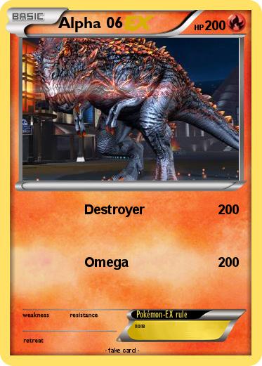 Pokémon Alpha 06 2 2 - Destroyer - My Pokemon Card