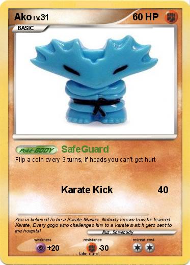 Pokémon Ako 3 3 - SafeGuard - My Pokemon Card