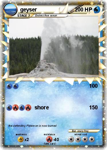 Pokémon geyser 6 6 - shore - My Pokemon Card