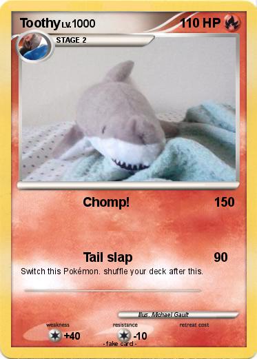 Pokémon Toothy 45 45 - Chomp! - My Pokemon Card